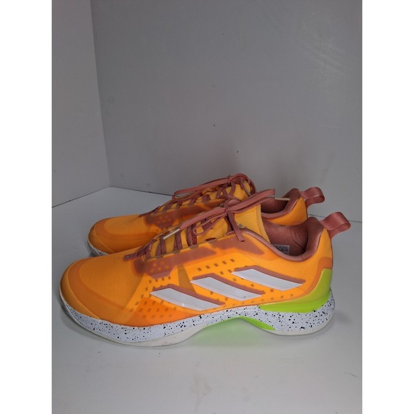 adidas | Shoes | Adidas Defiant Generation Orange Tennis Shoes Sneakers ...